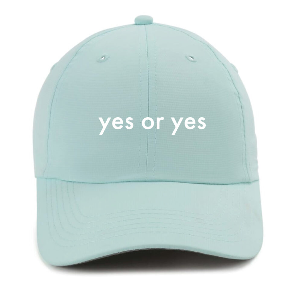 YES OR YES Hat by Le Sweat